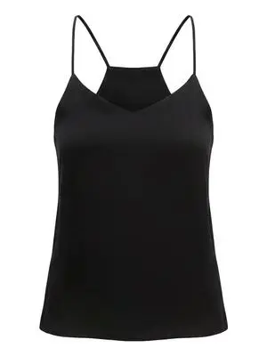 TWINSET Satin Camisole - Black
