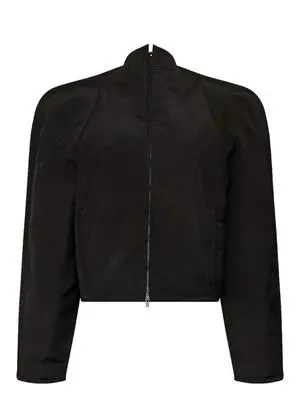 MAISON MARGIELA Zipped Cropped Jacket - Black
