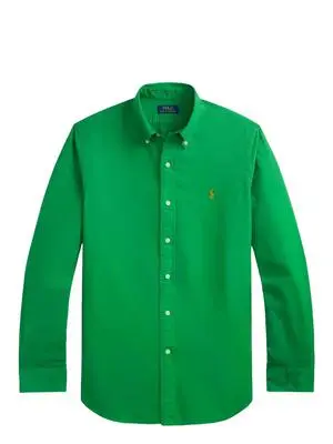 Polo Ralph Lauren Buttoned Logo Shirt - Green