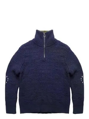 NAMACHEKO Half-zip Sweater - Blue