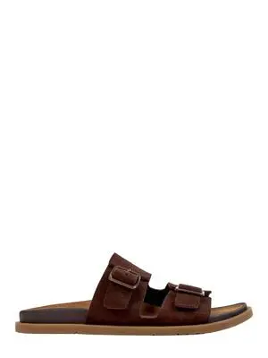 Camper Lluc Buckle Sandals - Brown
