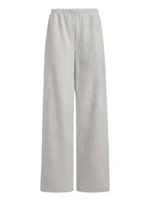 12 STOREEZ Wide Leg Terry Trousers - Grey