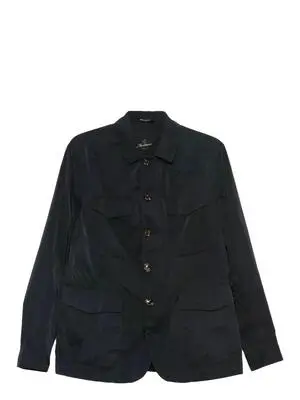 MONTECORE Flap-pocket Shirt Jacket - Blue