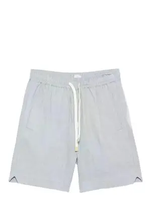 Eleventy Drawstring Deck Shorts - Blue