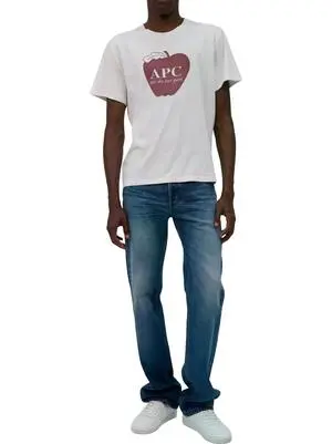A.p.c. Graphic-print T-shirt - White