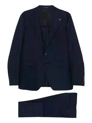 Tagliatore Single-breasted Suit - Blue