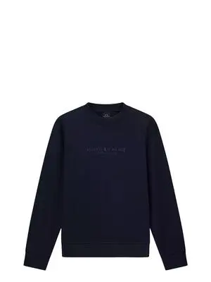 Armani Exchange Printed Sweatshirt - Blue