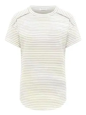 Brunello Cucinelli Striped T-shirt - White
