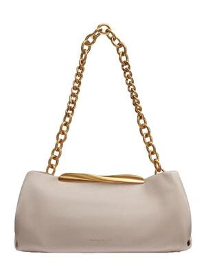 Donna Karan New York Donna Karan New York Poplin Clutch Bag Sand