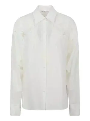 Ermanno Scervino Lace-detailed Shirt - White