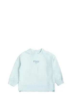 Fendi Sweatshirt With Logo - Blue