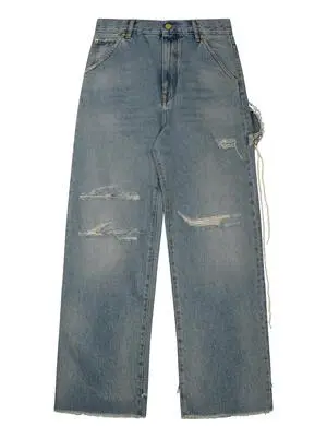DARKPARK Destroyed Effect Jeans Multicolour