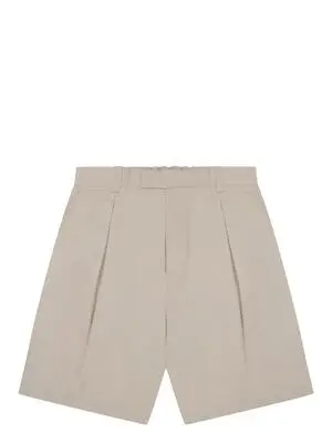 LOW BRAND Cotton Shorts - Beige