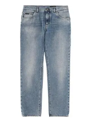 Dolce & Gabbana Classic Straight Leg Jeans - Denim
