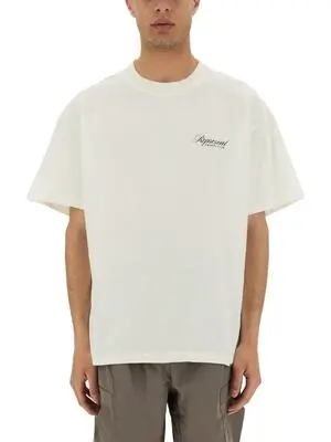 REPRESENT Owners Club Script" T-shirt - White