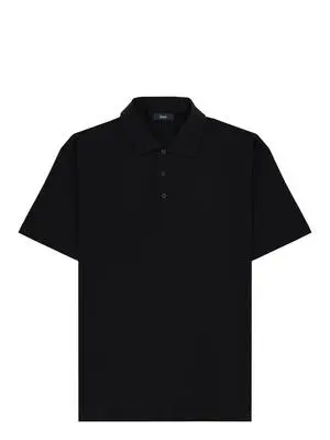 Herno Cotton Polo - Black