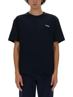 A.p.c. A. P.c. T-shirt "boxy - Blue