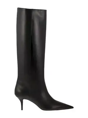Fabiana Filippi Point-toe Knee-high Boots - Black