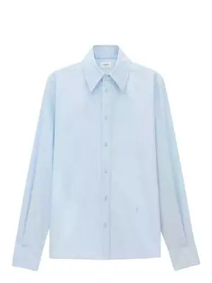 Saint Laurent Cassandre Oxford Shirt - Blue