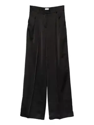 Andamane Nathalie Pleated Trousers - Black