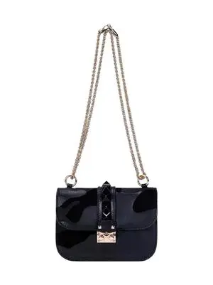 Valentino Garavani Studded Camouflage Bag - Black