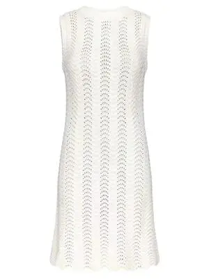 Loulou De Saison Yoko Sleeveless Mini Dress - Neutrals