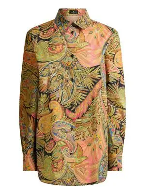 Etro Paisley-motif Shirt - Neutrals