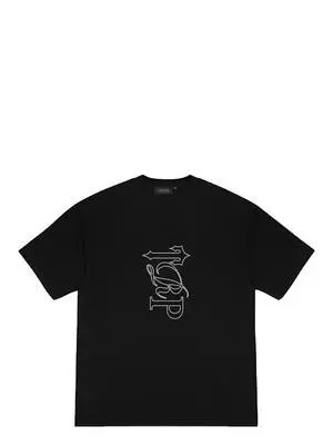 Trapstar Trp Print Tee Shirt - Black
