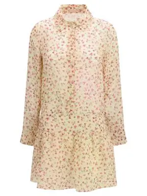 KRISTINA TI Didi Mini Dress - Neutrals