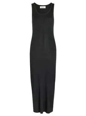 LISA YANG Ribbed Knit Dress - Grey