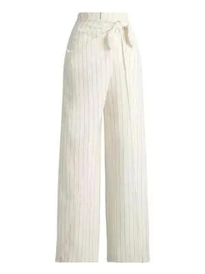 Ralph Lauren Rennie Striped Trousers - Neutrals