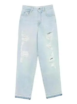 Pinko Maddie 5 Distressed Jeans - Blue