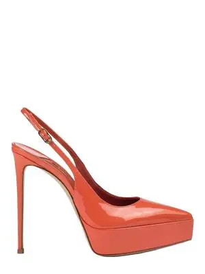 LE SILLA Uma Slingback Heeled Sandals - Orange