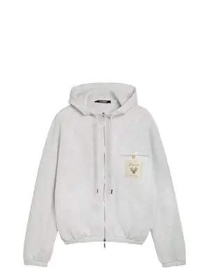 Jacquemus Torneo Label Hoodie - Grey