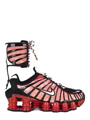 Nike Shox Tl Sp Riccardo Tisci Striped Sneakers - Pink