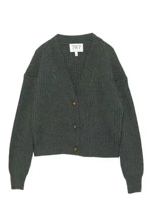 TWP Cashmere Cardigan - Green
