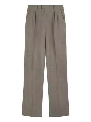 TOD'S Pleated Trousers - Neutrals