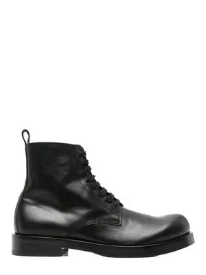 Officine Creative Lace-up Ankle Boots - Black