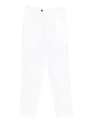 PT TORINO Buttoned Trousers - White