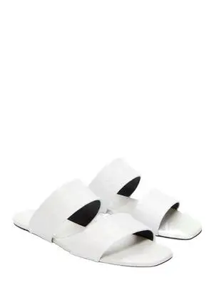 Loulou De Saison Jako Textured-Effect Sandals White