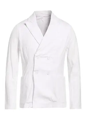 Alpha Studio Blazer Size Cotton, Elastane - White