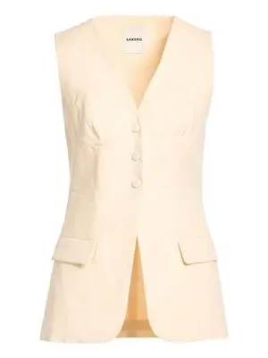 Sandro Tailored Vest - White