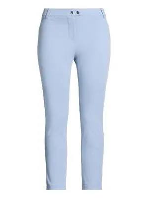 Seductive Tapered Twill Pants - Blue