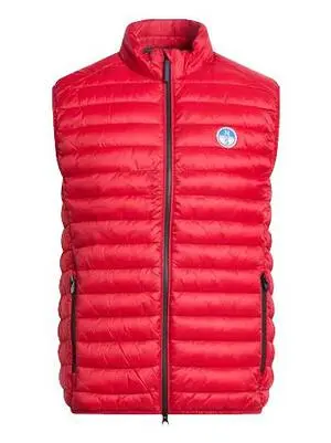 NORTH SAILS Military Quilted Vest - Red