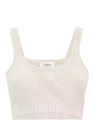 LANEUS Knitted Top - Neutrals