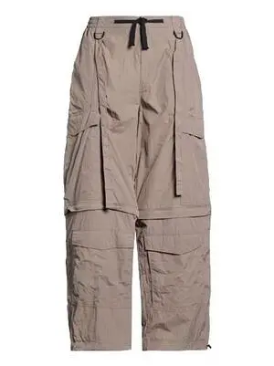 Isabel Benenato Polyamide Cargo Pants - Grey