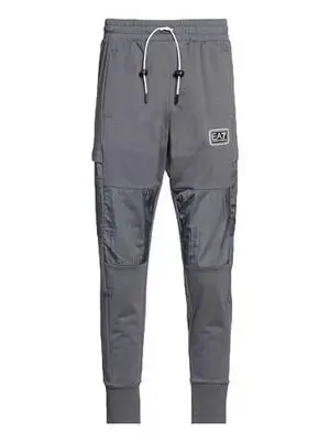 EA7 Pants Size Cotton, Polyamide - Grey