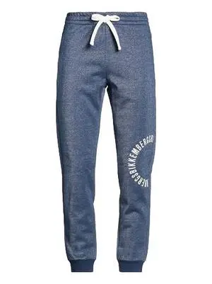 BIKKEMBERGS Pants Slate Size Polyester, Cotton, Elastane - Blue