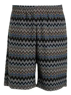 Missoni Cotton Shorts - Navy