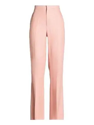 TAGLIATORE 02-05 Straight-leg Linen Pants - Pink